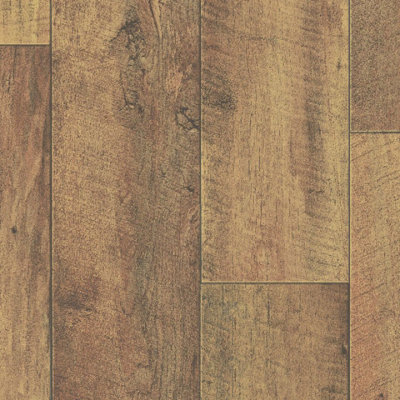 Goliath Wood Vinyl by Remland (Authentic / Beige, 3m x 4m)