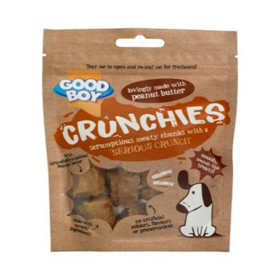 Good Boy Crunchies Peanut Butter 60g (Pack of 8)
