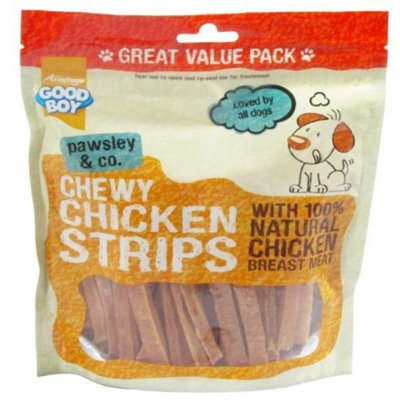 Good Boy Pawsley & Co Chicken Strips 350g (Pack of 3)