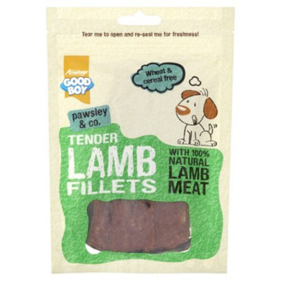Good Boy Pawsley & Co Tender Lamb Fillets 80g (Pack of 10)