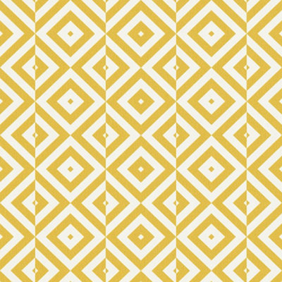 GoodHome Geometric Yellow Tile Effect Wallpaper Textured Paste The Wall ...