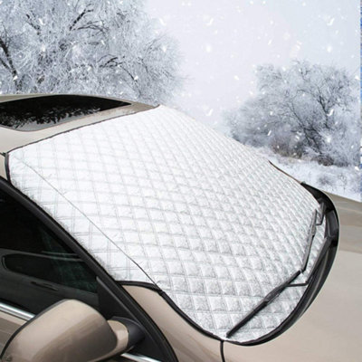 Goodyear 2 in 1 Car Windshield Windscreen Sun Shade Summer Winter Heat ...
