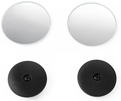 Goodyear Blind Spot Stick-On Mirrors Adjustable Protect Alloy Wheels ...