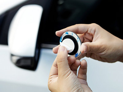 Goodyear Blind Spot Stick-On Mirrors Adjustable Protect Alloy Wheels ...