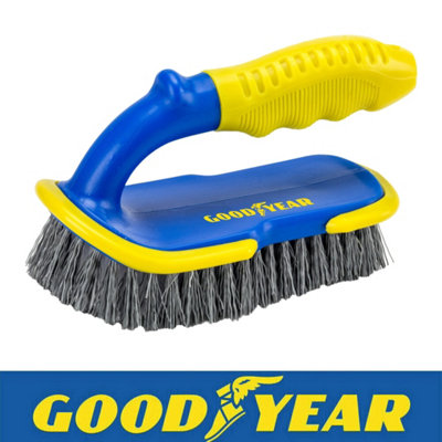 Goodyear Car Carpet Upholstery Stiff Brush Heavy Duty Mats Seats ...