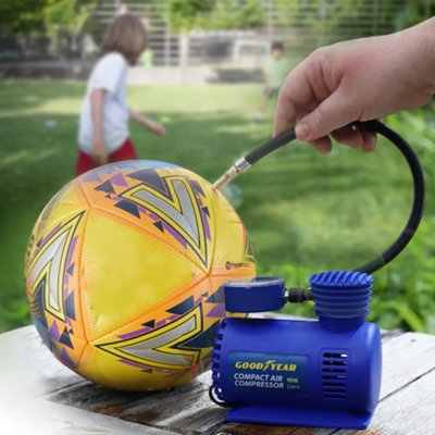 Goodyear Car Tyre Air Compressor Pump Bike Cycle 3m Cord 12V Inflator