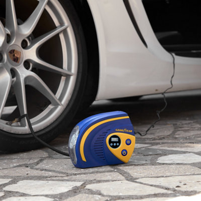 Goodyear Digital Car Tyre Air Inflator Compressor Inflatables Swimming Pool