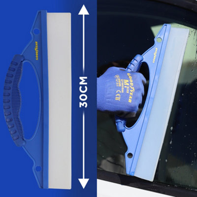 Goodyear Flexible Silicone Window Wiper Soft Grip Car Glass Squeegee ...