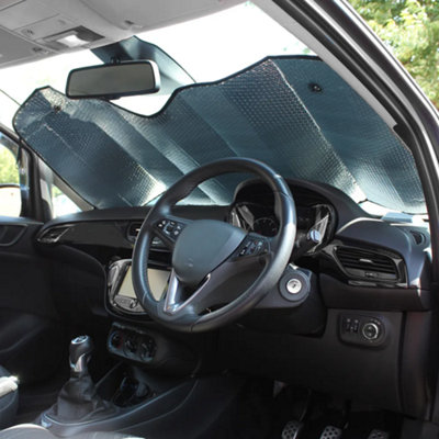 Goodyear Folding Sun Reflector Universal Windscreen Foil Shade Car ...