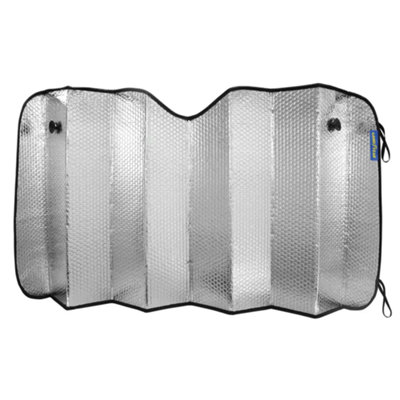Goodyear Folding Sun Reflector Universal Windscreen Foil Shade Car ...
