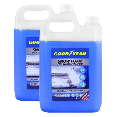 Goodyear Snow Foam Shampoo Car Wash 5L pH Neutral - Snow Foam with Wax ...