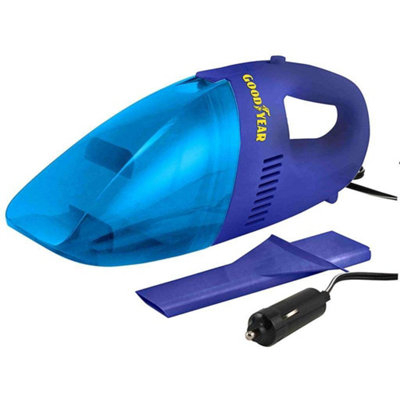 Goodyear Vacuum Cleaner Car Van Caravan 12V Valet Home Carpet Cleaner ...