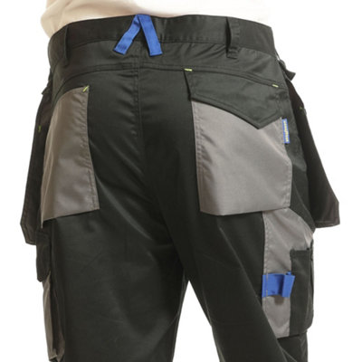 Goodyear Workwear Mens Flex Knee Detachable Holster Pockets Work Cargo ...