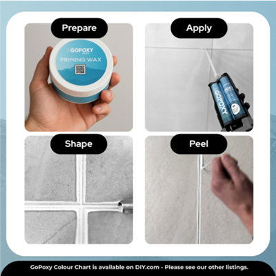 GoPoxy No Mess Epoxy Tile Grout - Stone 06