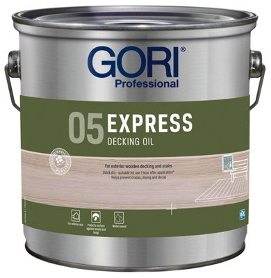 Gori 05 Express Decking Oil Teak 2.5L
