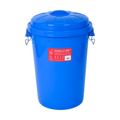 Gorilla Bin™ 80L Bin with Clip Lid