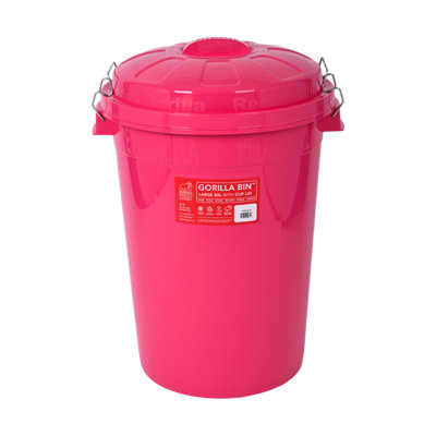 Gorilla Bin™ 80L Bin with Clip Lid