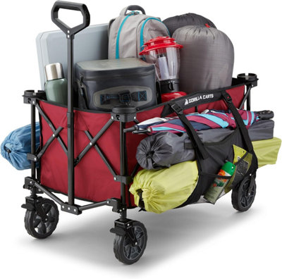 Gorilla Carts 7 Cu Feet 185L Capacity Foldable Festival Wagon ...