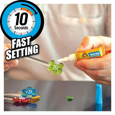 Gorilla Glue Liquid 15g - 5 Pack - Fast-Setting, Impact-Resistant ...