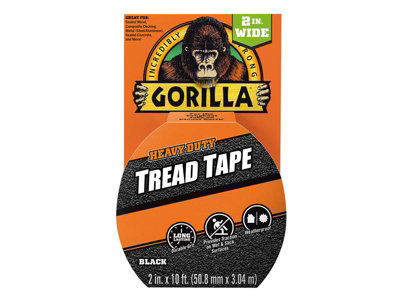 Gorilla Heavy-Duty Weatherproof Tread Tape for Ultimate Slip Resistance ...