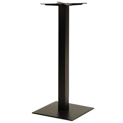 Gorzan Square Cast Iron Table Base Medium Poseur | DIY at B&Q