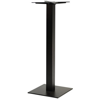 Gorzan Square Cast Iron Table Base Small Poseur | DIY at B&Q