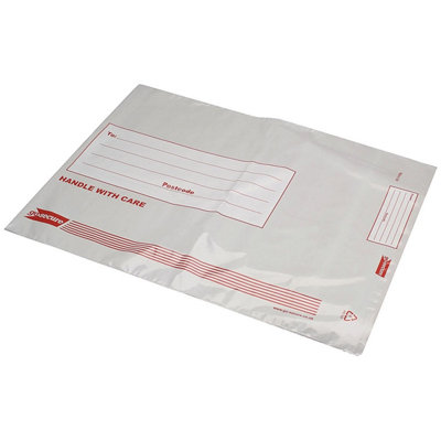 GoSecure Envelope Extra Strong Polythene 240 x 320 mm Opaque (Pack of ...
