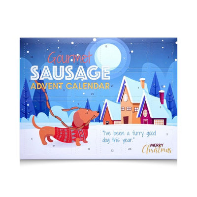 Gourmet Sausage Advent Calendars 2023 (10 boxes) Mixed Treat Box for Dogs