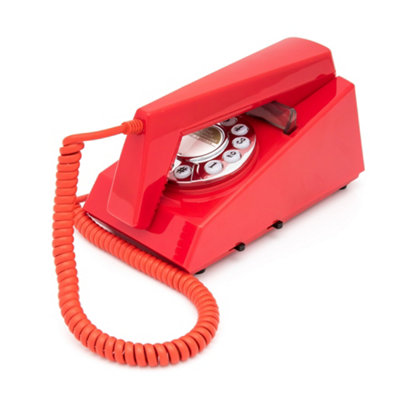GPO Trim Phone, Push-Button Retro Landline Corded Telephone, Authentic ...