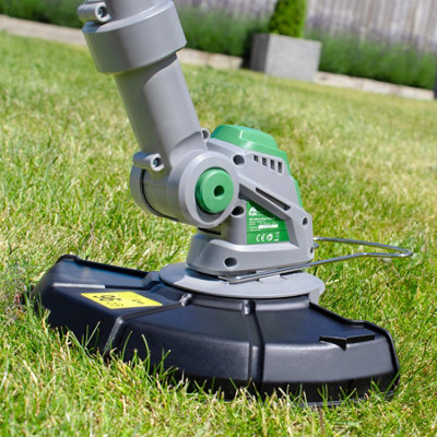 Gracious Gardens Cordless Garden Grass Strimmer Trimmer 18V Lithium Ion ...