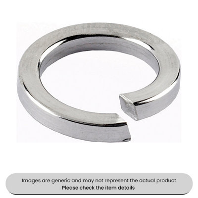 Grade A2 Stainless Steel Spring Washers 16MM Square Section Pack Qty 100