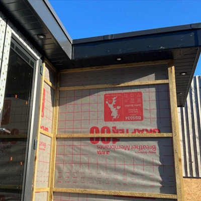GRAFTER BREATHER MEMBRANE - HOUSEWRAP / ROOF UNDERLAY WITH PRE FITTED ...