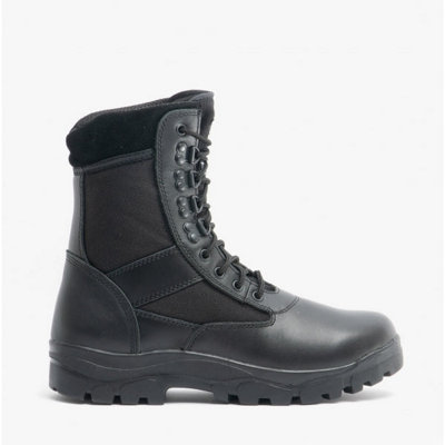 Grafters Grafters G-FORCE Unisex Non-Safety Combat Boots Black - uk ...