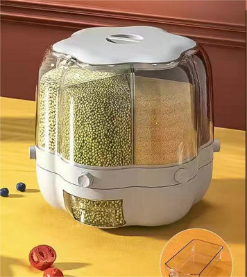Grain Dispenser 360 Degrees Rotating Food Dispenser 6.5 L | DIY at B&Q