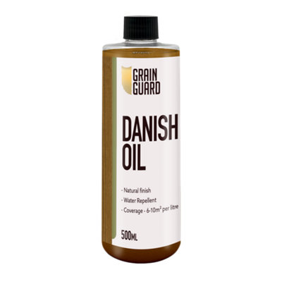 GRAIN GUARD Danish Oil - Seals & Protects with Satin Finish - Water ...