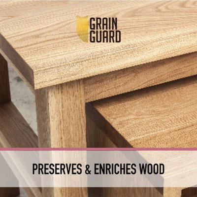 Grain Guard Food-Safe Raw Linseed Wood Oil - 500ml