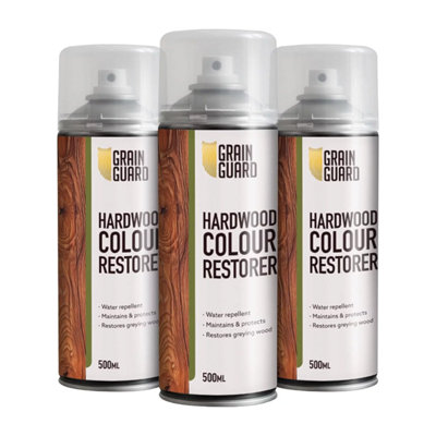 Grain Guard Hardwood Colour Restorer Spray - 500ml - 3-Pack