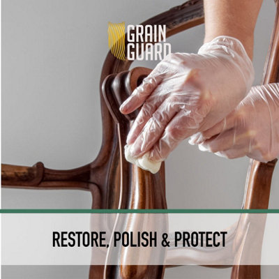 Grain Guard Natural Wax Furniture Polish - Antique Brown - 600ml