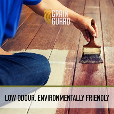 Grain Guard Water Based Wood Stain - Light Oak - 1l