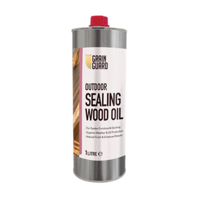 Grain Guard Weather UV Protect Wood Sealing Oil - 1l