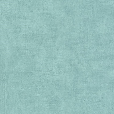 Grandeco Annabella Distressed Plaster Textured Wallpaper, Teal