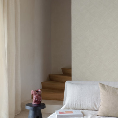 Grandeco Boutique Amber Art Deco Geo Luxury Weight Embossed Wallpaper ...