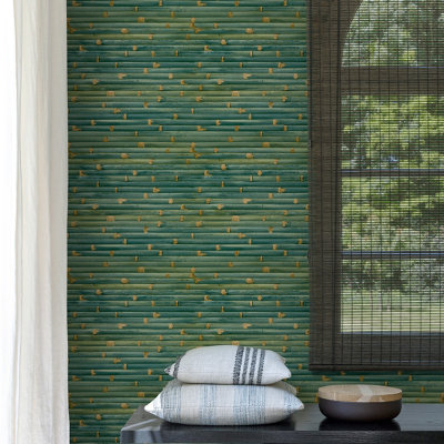 Grandeco Sumaya Bamboo Sanctuary Photographic Biophilic Textured ...