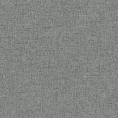Grandeco Twill Plain Fabric Textured Wallpaper, Charcoal