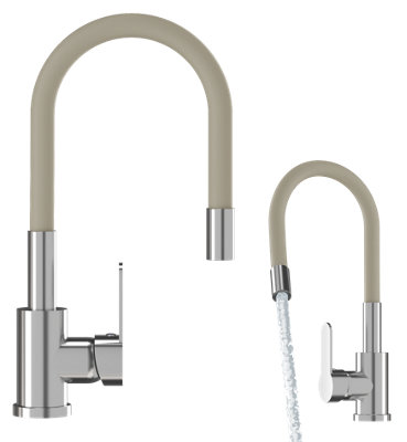 Granitan Kitchen Tap Grado with Flexible Spout 1pc
