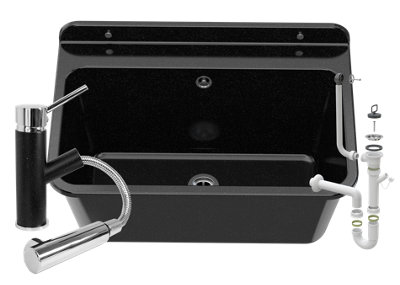 Granitan Utility Sink Large for Garage, Laundry, Boiler Room with ...