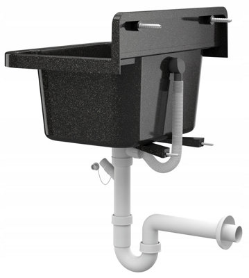 Granitan Utility Sink Paron for Laundry Room, Boiler Room, Garage with ...