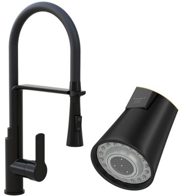 Granitan Vegas Kitchen Tap with Pull-Out Spout - 1 Piece