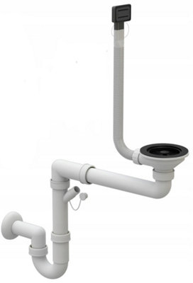 Granite Single Bowl Sink Granitan Louis with Tap and Syphon Set