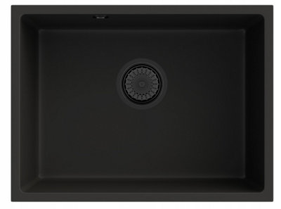 Granite Undermount Sink Granitan Manado60 with Grado Tap and Waste Set 1pc